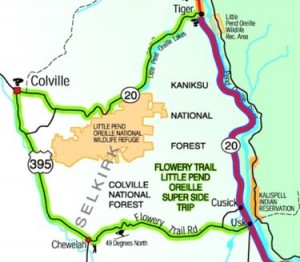 Flowery Trail Road, Trail Conditions & Map | Selkirk Loop
