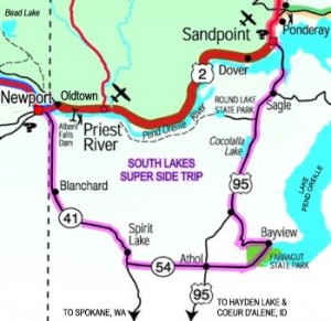 South Lakes Super Side Trip - International Selkirk Loop
